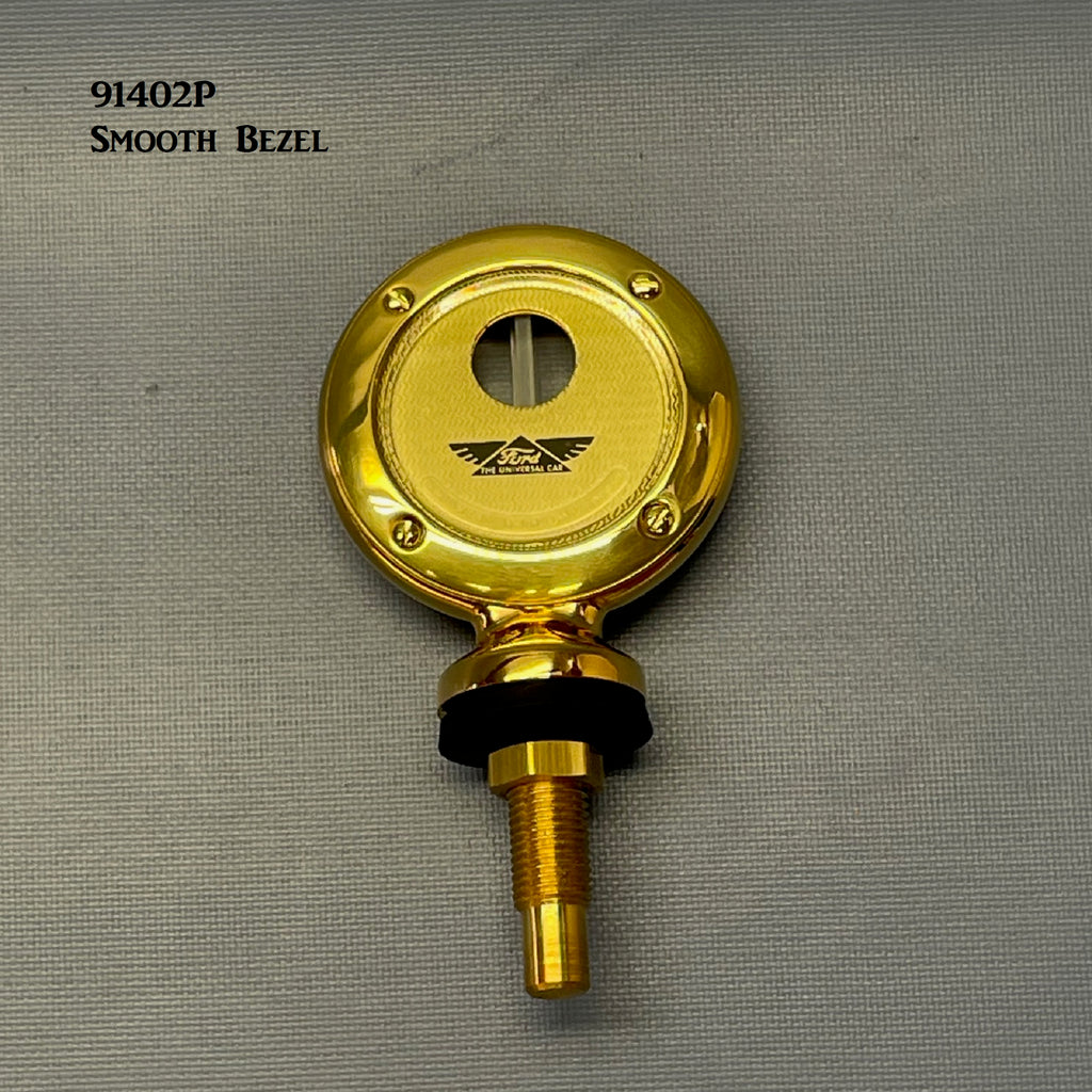 91402P Moto-Meter, Brass – California Custom Roadsters