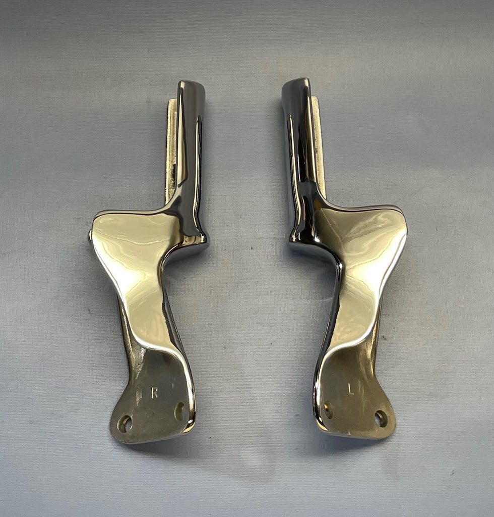 61020P T-Windshield Posts, Polished Stainless Steel – California Custom ...