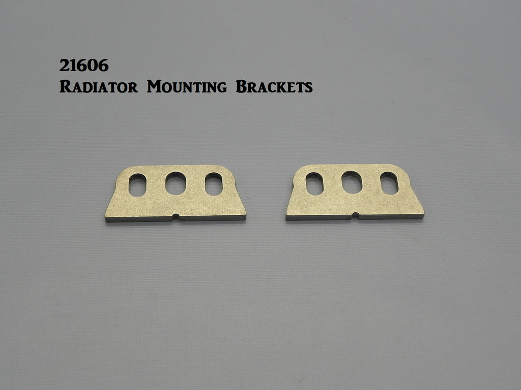 21606 T-Radiator Mounting Brackets, Weld-on – California Custom Roadsters
