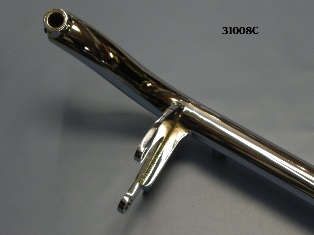 31008C T-Front Tube Axle w/Hangers, Chrome – California Custom Roadsters