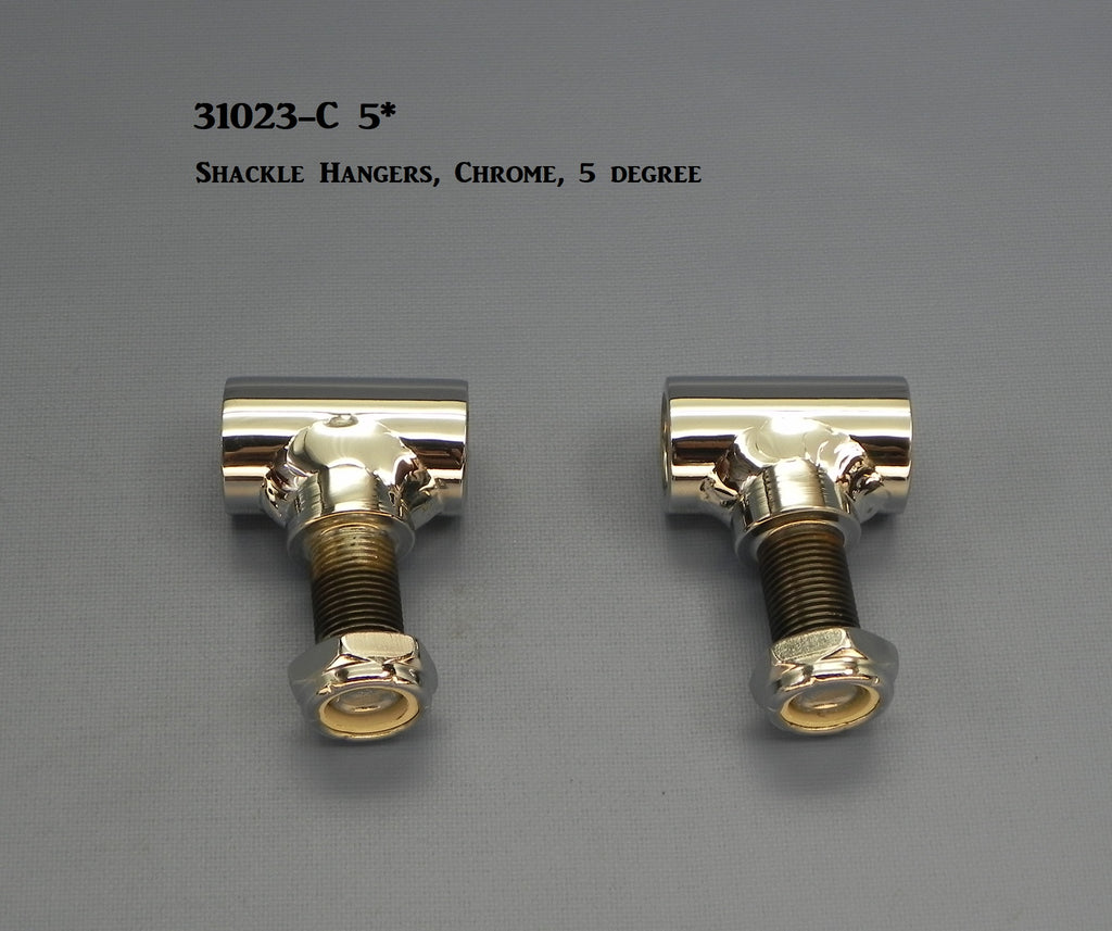 31023C-5° T-Shackle Hangers, 5 degree, Chrome, 1 3/4" – California ...