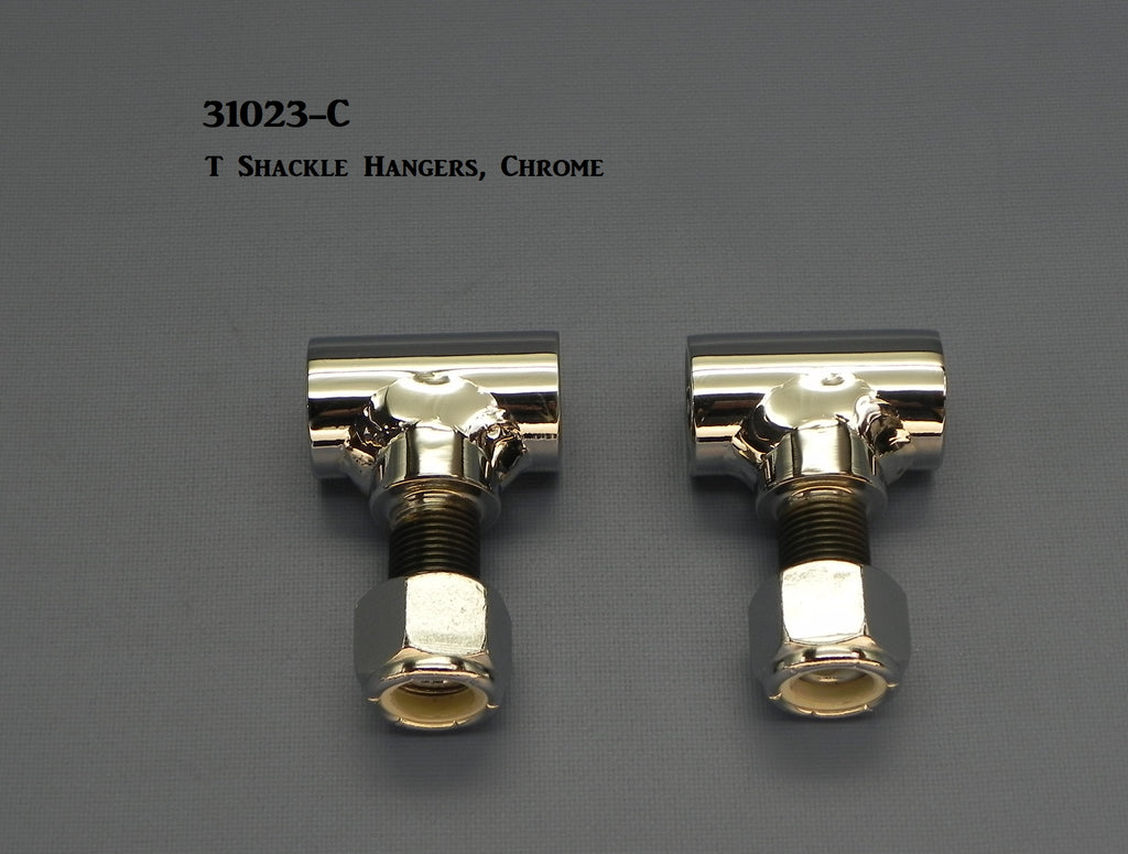 31023C T-Shackle Hangers, Chrome, 1 3/4" – California Custom Roadsters