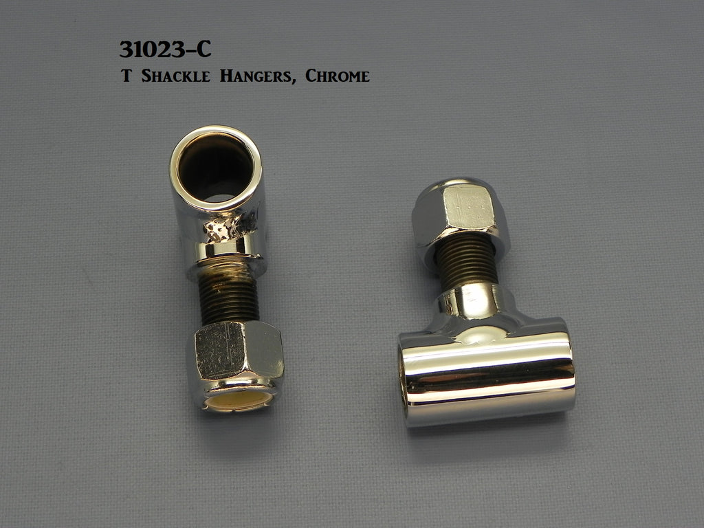 31023C T-Shackle Hangers, Chrome, 1 3/4" – California Custom Roadsters