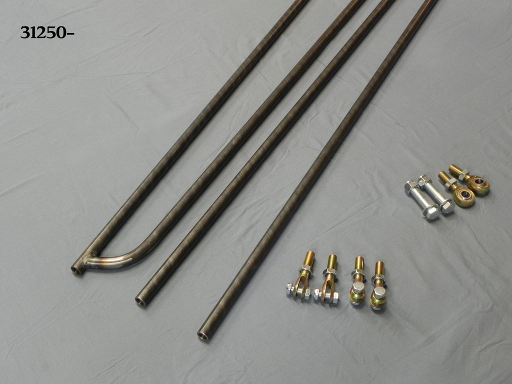 31250 T-Radius Rods, Front, 51" bars w/Ends and Hardware – California ...