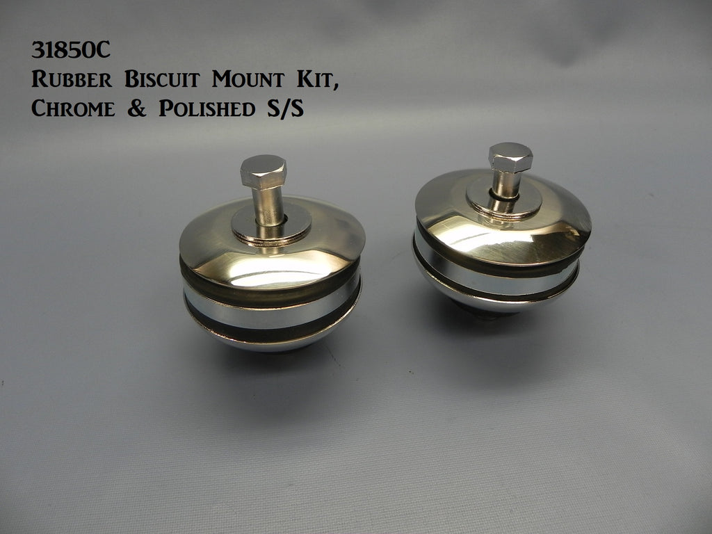 31850-C Motor Mount Biscuits, Chrome – California Custom Roadsters