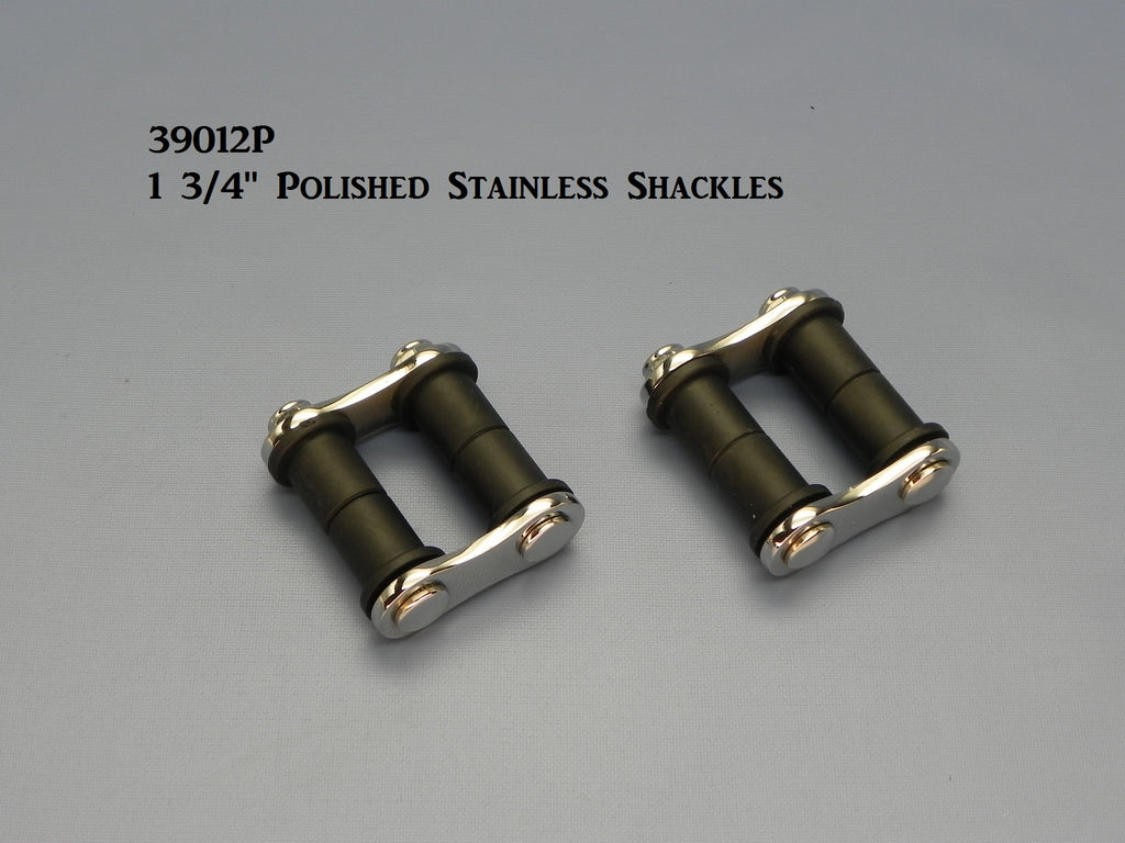 39012P Shackles, 1 3/4", Polished Stainless Steel – California Custom ...