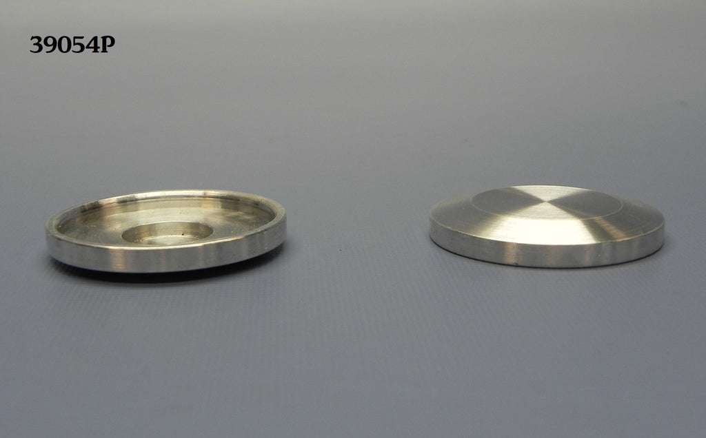 39054P King Pin Covers, Machined Aluminum – California Custom Roadsters