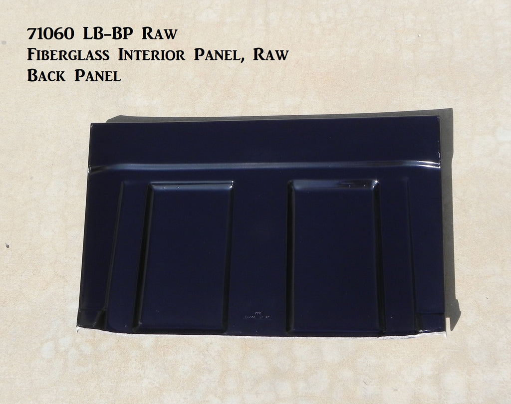 71058 LB-RAW Fiberglass Interior Panels Only, Raw (CCR Extended Body ...