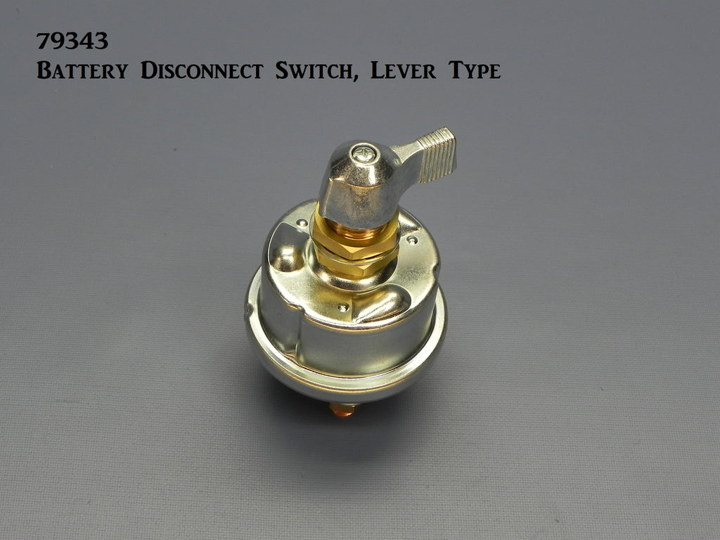 79343 Battery Disconnect Switch, Lever Type – California Custom Roadsters