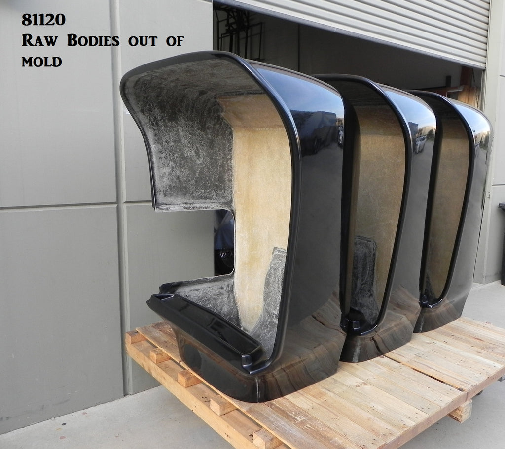 81114 T-Bucket Long Body, Extended Style, with 3" Channeled Integral F ...