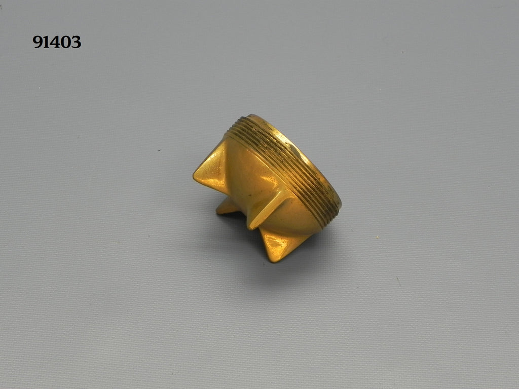 91403P Radiator Cap, Polished Brass, Low Finned Style – California ...