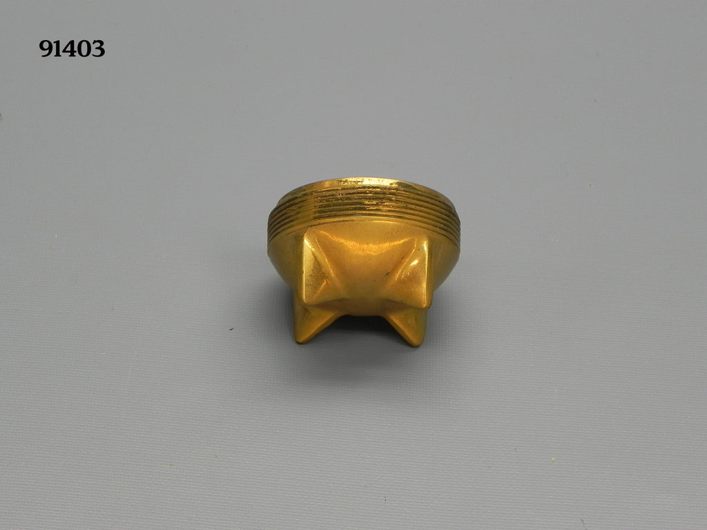 91403P Radiator Cap, Polished Brass, Low Finned Style – California ...