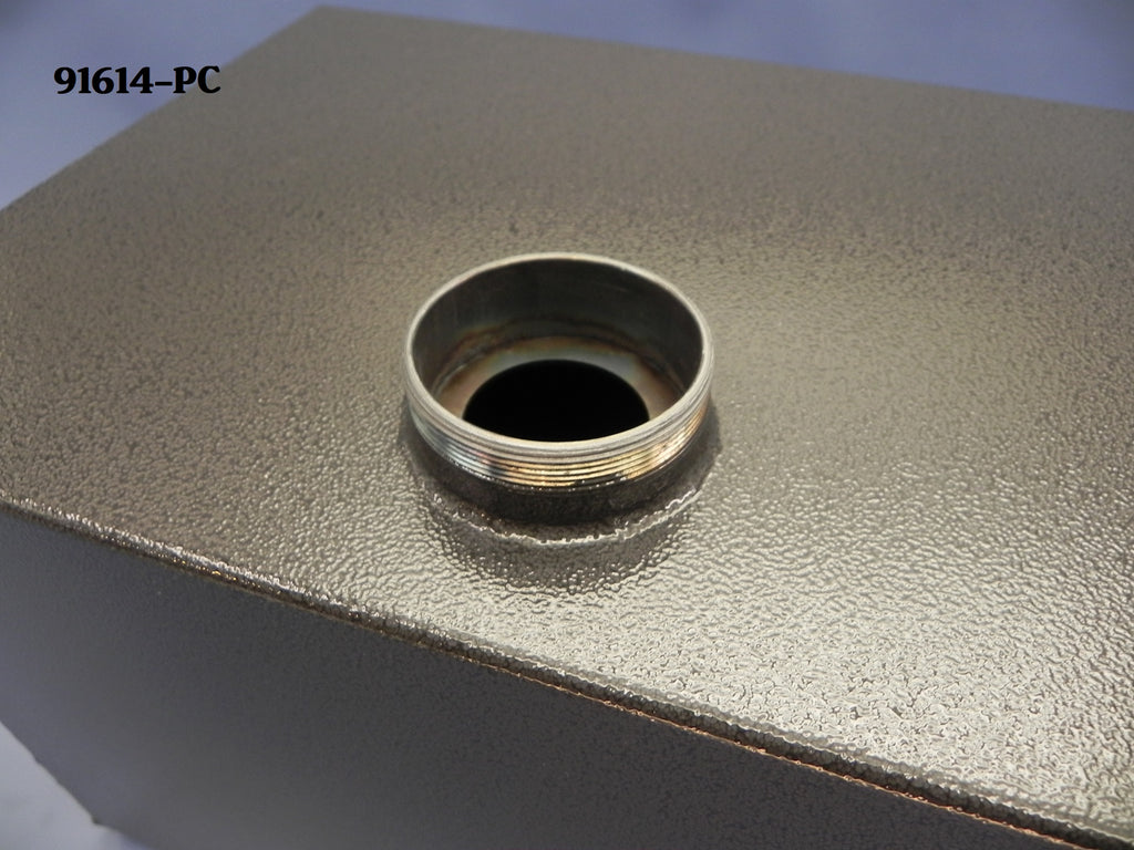 91617PC Gas Tank with mounting Straps and Lid Prop Rod, 14 gallon, Pow ...