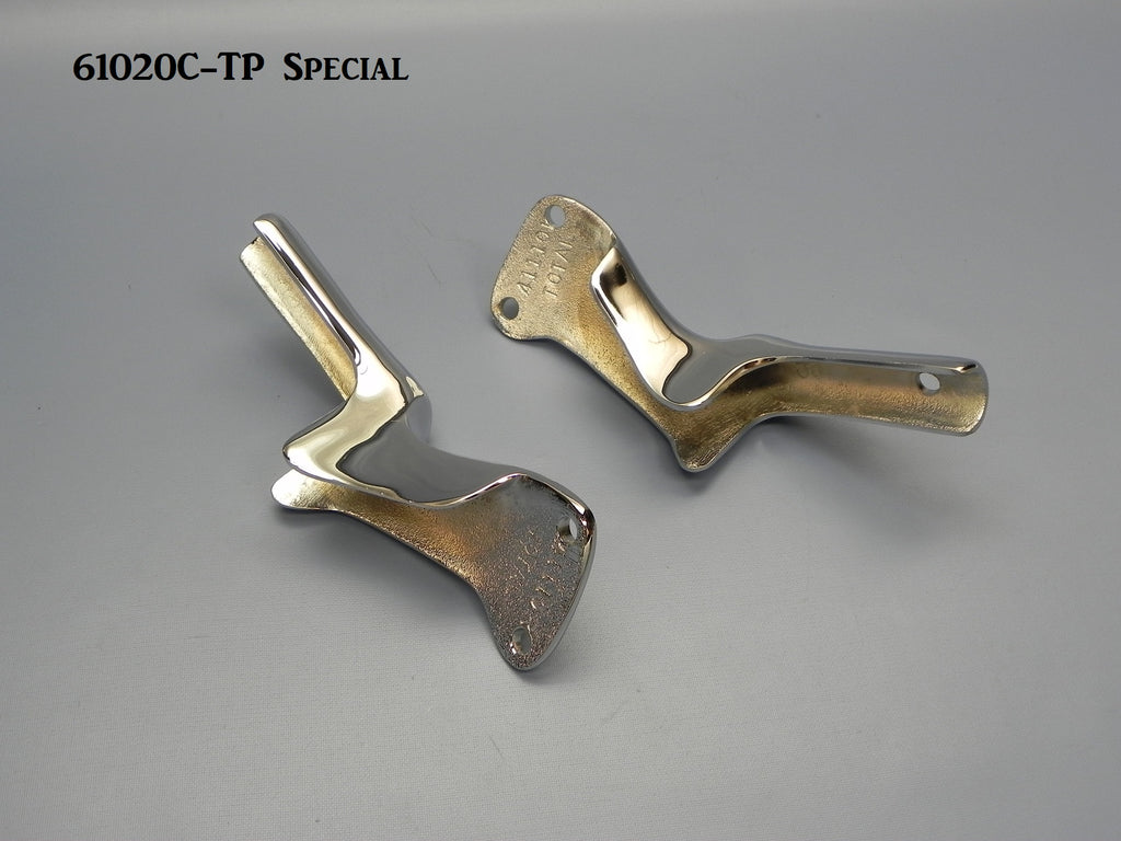 61020C-TP Special, Total Performance Layback Windshield Posts, Chrome ...